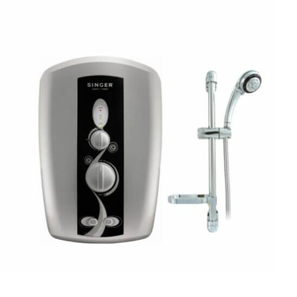 SINGER Shower Heater with Pressure Pump - BuySMT